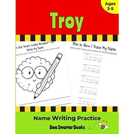Troy Name Writing Practice: Personalized Name Writing Activities for ...