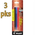 Value Pack of 3 Pilot FriXion Gel Ink Pen Refill, 3-Pack for Erasable ...