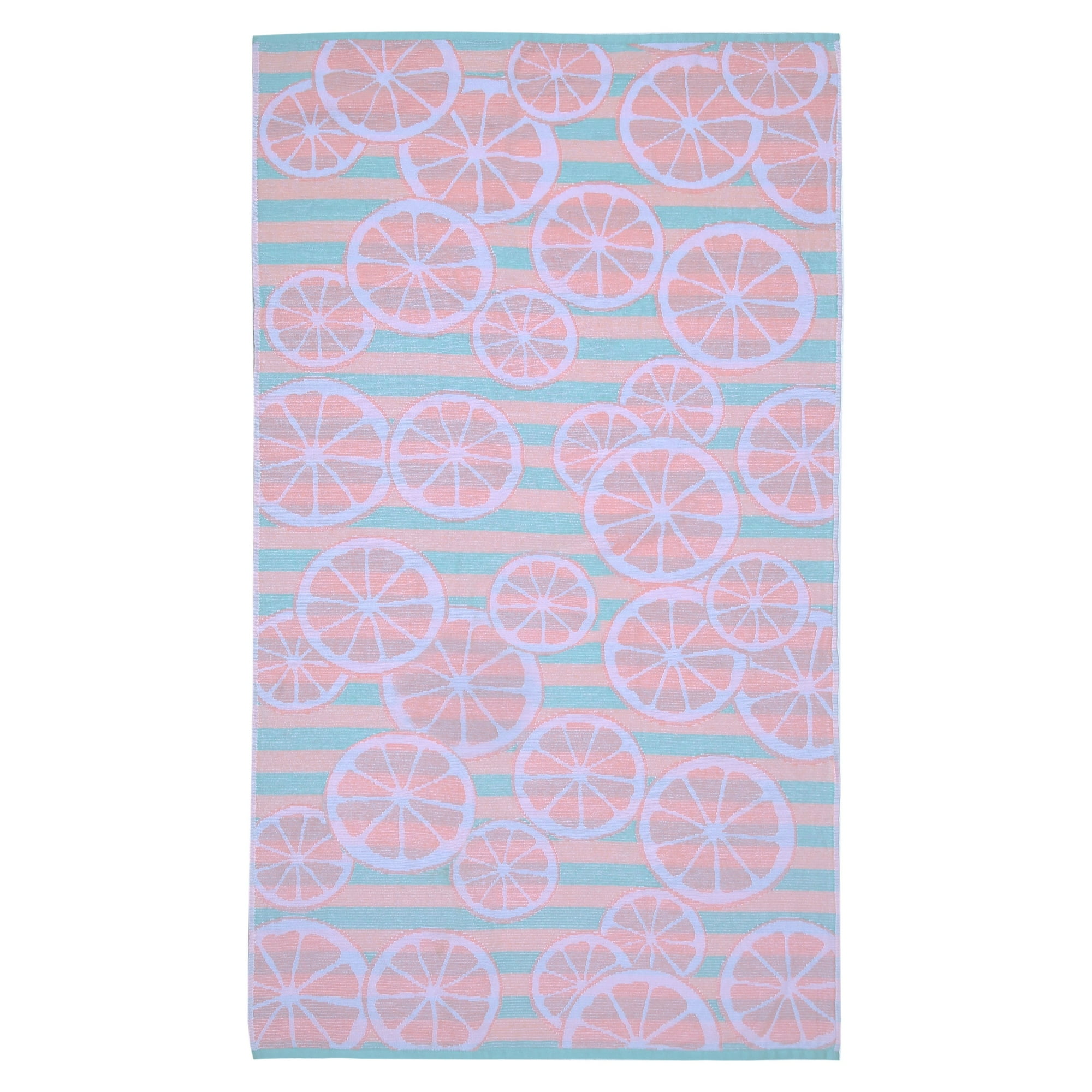 Click here for Hometrends Cotton Beach Towel  Citrus  1 Piece  40... prices