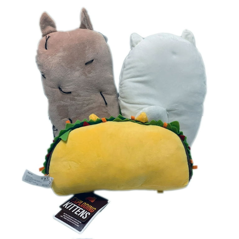 Exploding Kittens Inch Set Of Including Tacocat, Hairy