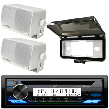 JVC In-Dash Marine Boat Yacht Bluetooth Radio USB Stereo Receiver CD ...