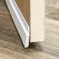Duck Max Self-Adhesive Rubber Door Bottom Sweep, White, 1.88 in. x 39.4 ...