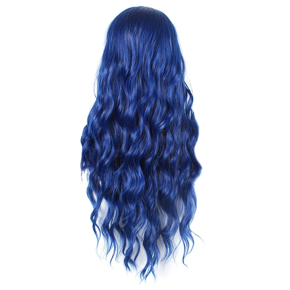 Click here for Movtotop Long Wavy Wigs Halloween Blue Hairpiece B... prices