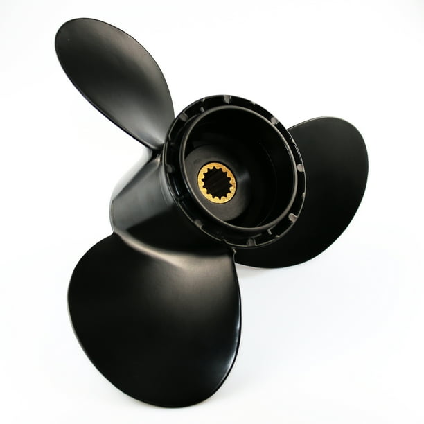 CAPTAIN Outboard Propeller fit Johnson,Evinrude,BRP,E-Tec 15-35 HP, 14 ...