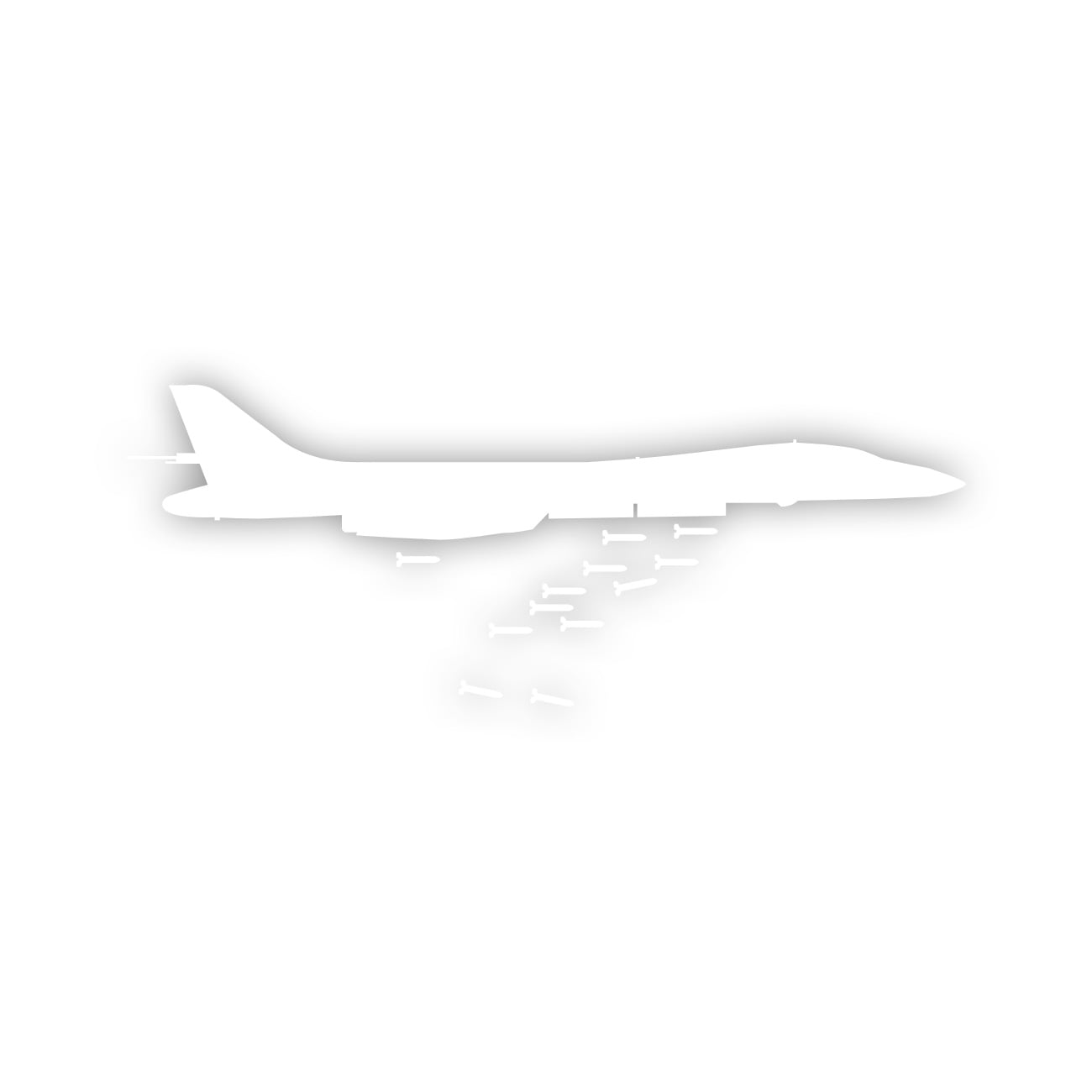 B1 Bomber Sticker Decal Die Cut - Self Adhesive Vinyl - Weatherproof ...