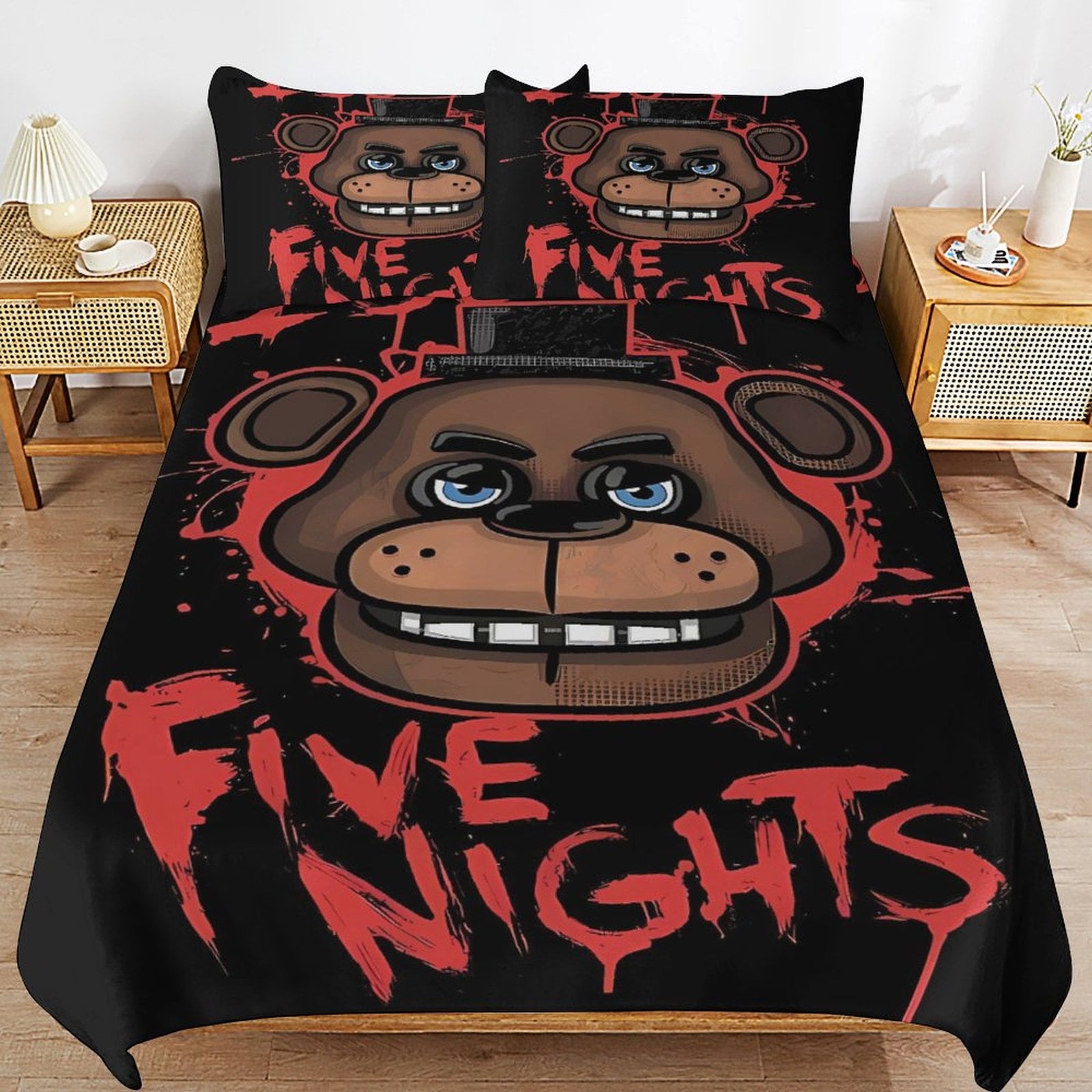 Click here for Yingd Five Nights At Freddys Fnaf Bed Duvet Cover... prices