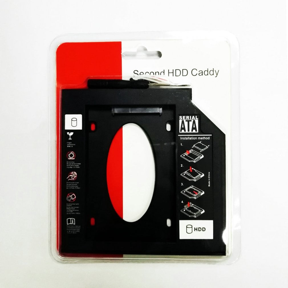 Notebook Laptop Pc Cd Driver Slot Hdd Ssd Holder Bracket Sata Hard Disk ...