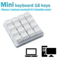 16 Keys Tastatur Mini Mechanical Keyboard Gaming Kable Keypad NICE fr ...