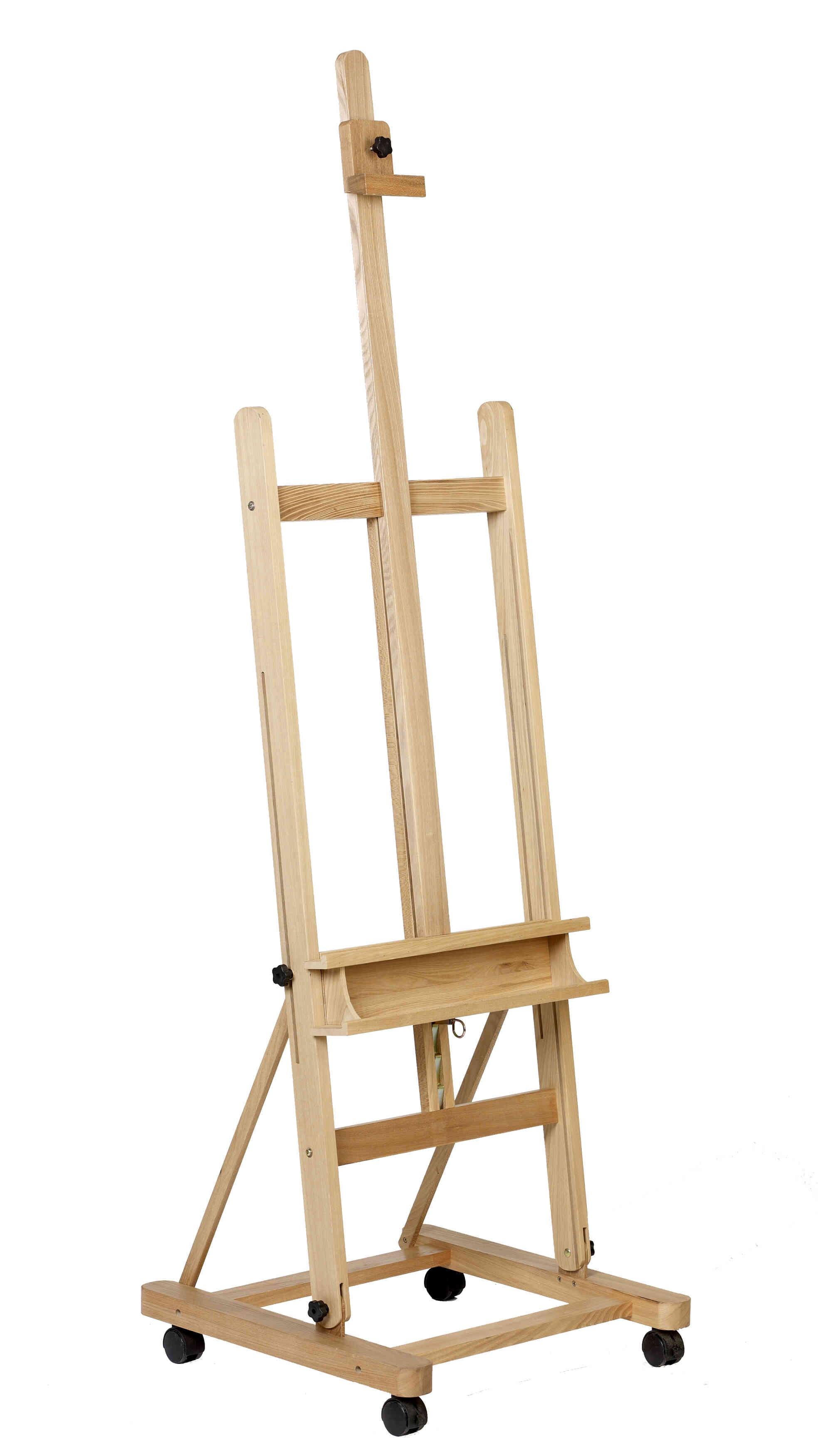 Epic Art Group Bestie H-Frame Studio Easel 70" to 96"H, Solid Birch ...