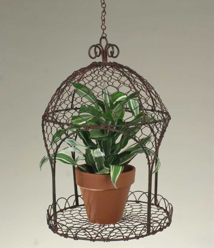 Hanging Wire Pavilion - Green/Rust - Walmart.com