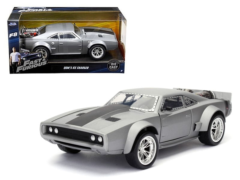Dom's Ice Charger "Fast & Furious" F8 Movie 1/24 Diecast Model Car by ...
