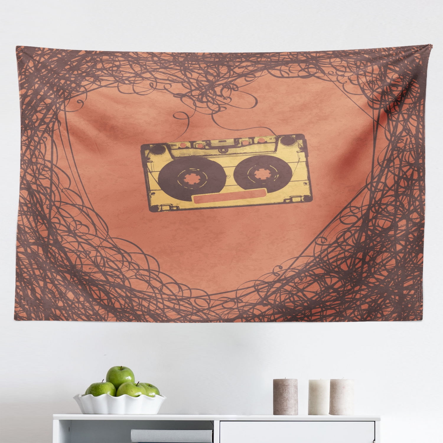 Music Tapestry, Complex Graphic with Various Musical Properties ...