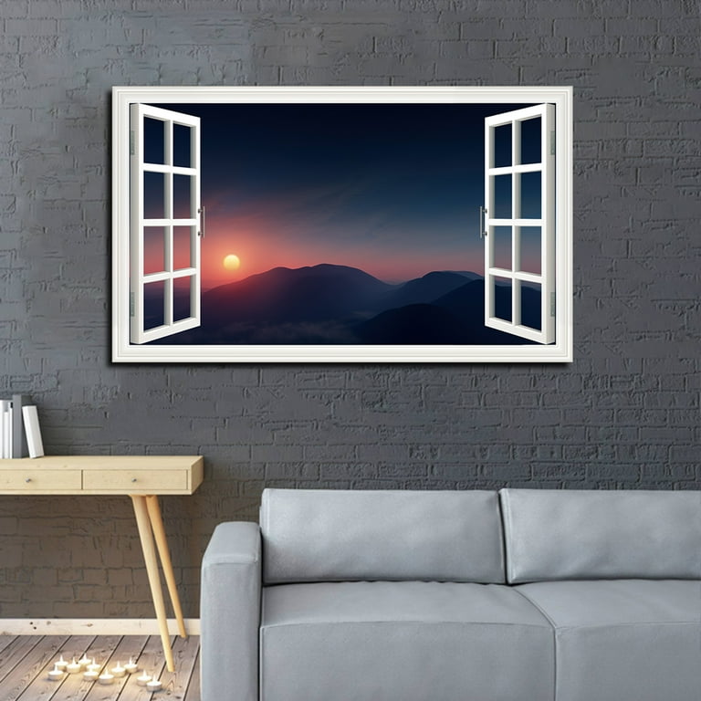 Open Window At Morning