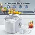 KISSAIR Countertop Ice Maker, Portable Ice Machine with Self-Cleaning ...