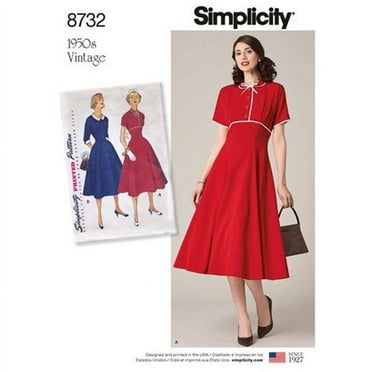 Simplicity Misses' Dresses Sewing Pattern S9225 Size 6-8-10-12-14 ...