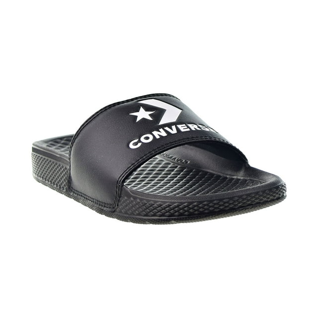 Converse All Star Slide Slip Men's Slides Black-White-Black 171214c ...