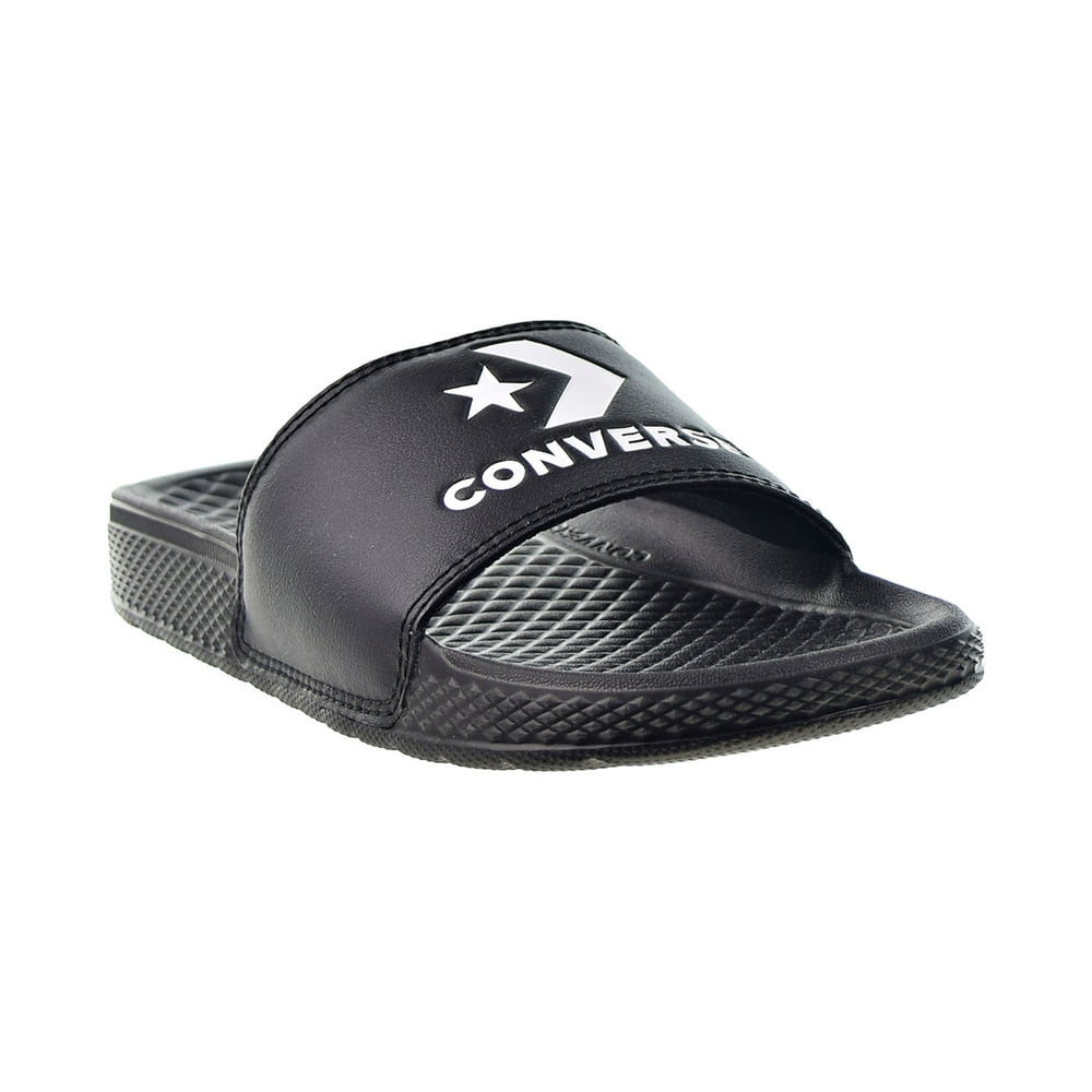 Converse - Converse All Star Slide Slip Men's Slides Black-White-Black ...