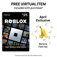 Roblox $25 Gift Card [Physical] + Exclusive Virtual Item - Walmart.com