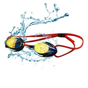 Arena Swedix Swimming Goggles in Smoke-Red, Adjustable Size - Walmart.com
