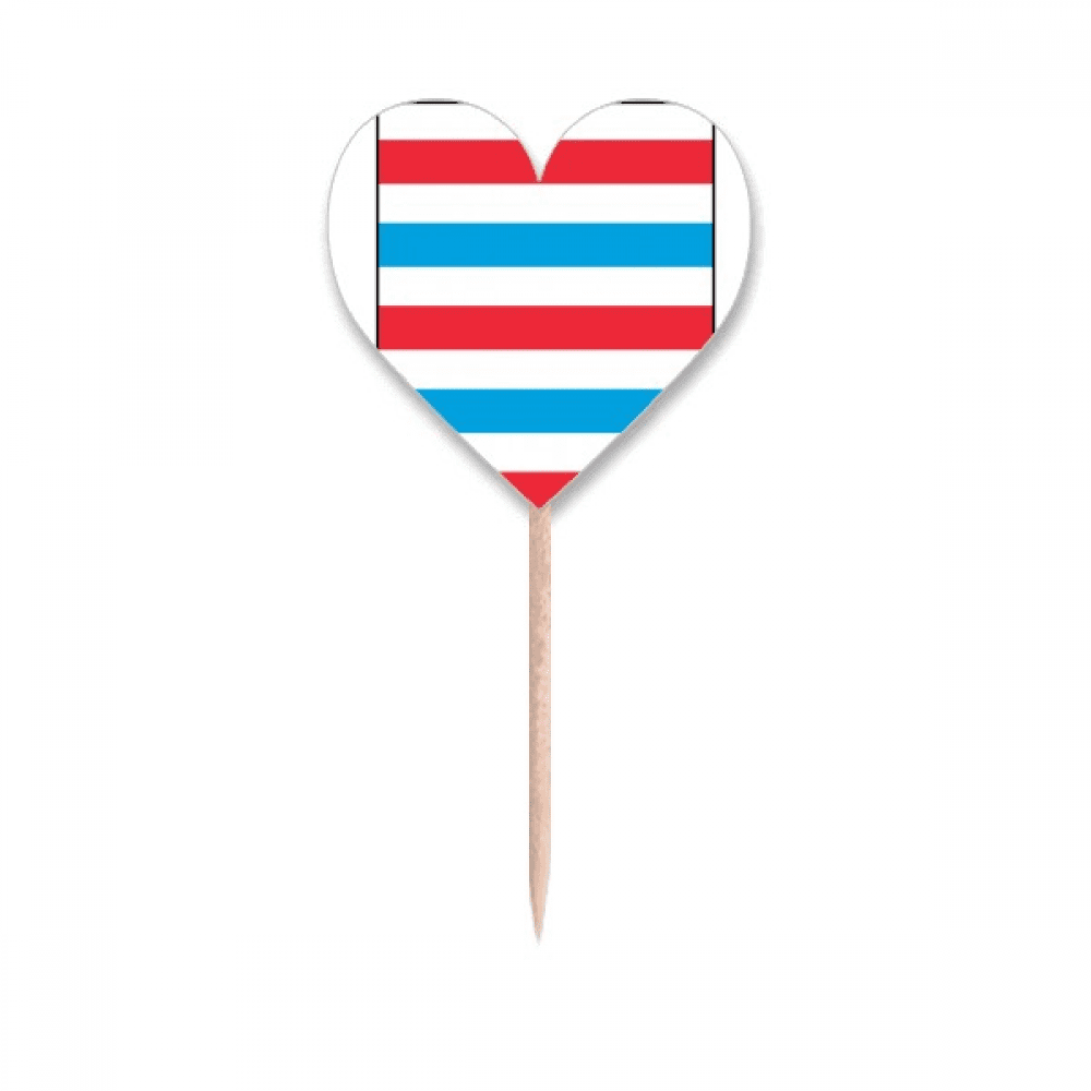 Luxemburgo Europa emblema nacional Etiqueta del corazón de la bandera ...