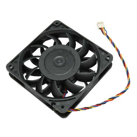 Computer Case Fan, PMW Temperature Control Computer Case Cooling Fan ...