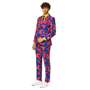OppoSuits Men's Wild Rainbow Pride Suit - Walmart.com