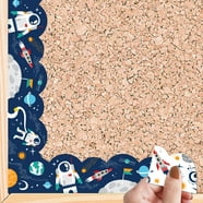 Big Dot of Happiness Outer Space Galaxy School Bulletin Board Set ...