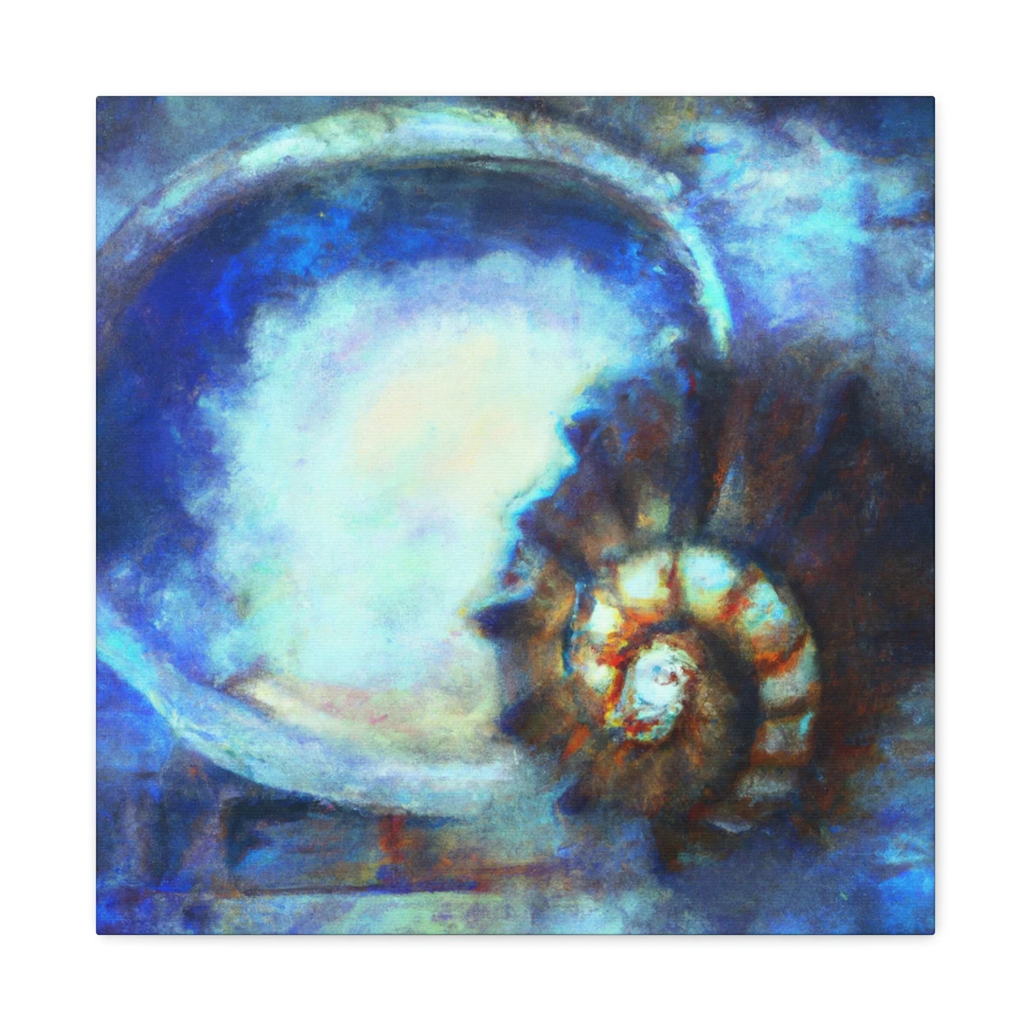 Sea Shell Steampunk - Canvas - Walmart.com
