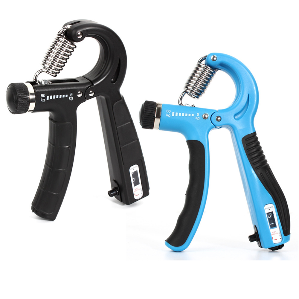 Grip Strength Trainer, Finger Forearm Exerciser with Counter, Portable ...