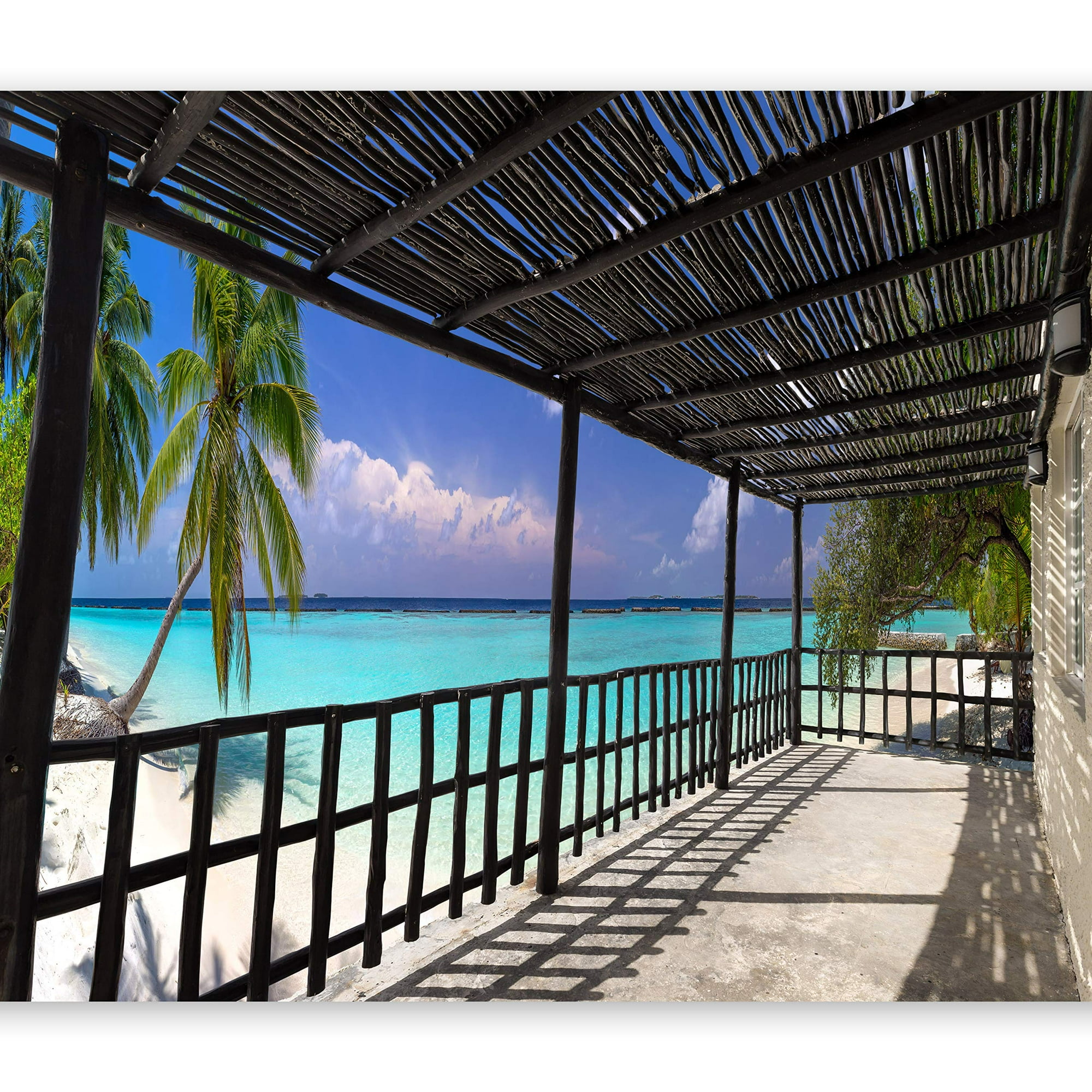 Click here for Artgeist Wall Mural Tropical Island 177x124 In - N... prices