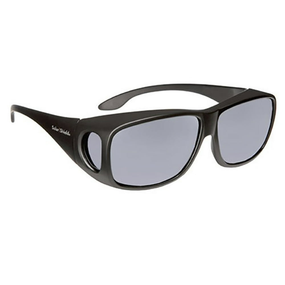 Solar Shield - Solar Shield Unisex Black Polarized SolarShield ...