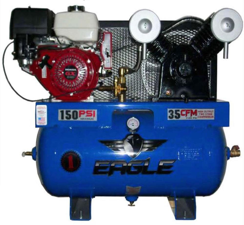 Eagle Compressor 30 Gallon Stationary Gas Compressor - Walmart.com