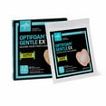 Optifoam Gentle EX Sacral Silicone-Faced Bordered Foam Dressing, 7" x 7 ...