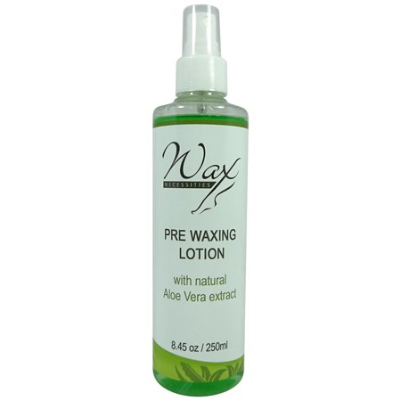Wax Necessities Pre Waxing Lotion with Natural Aloe Vera Extract 8.45 ...