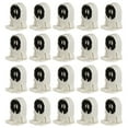 OUNONA 20PCS Screw Type Lamp Holder Non- shunted Lamp Base Tombstone ...