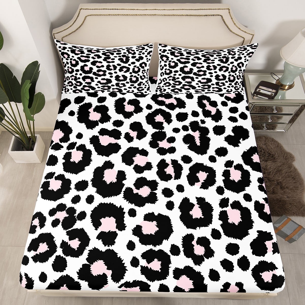 Click here for Erosebridal Cheetah Leopard Print Fitted Sheet Set... prices