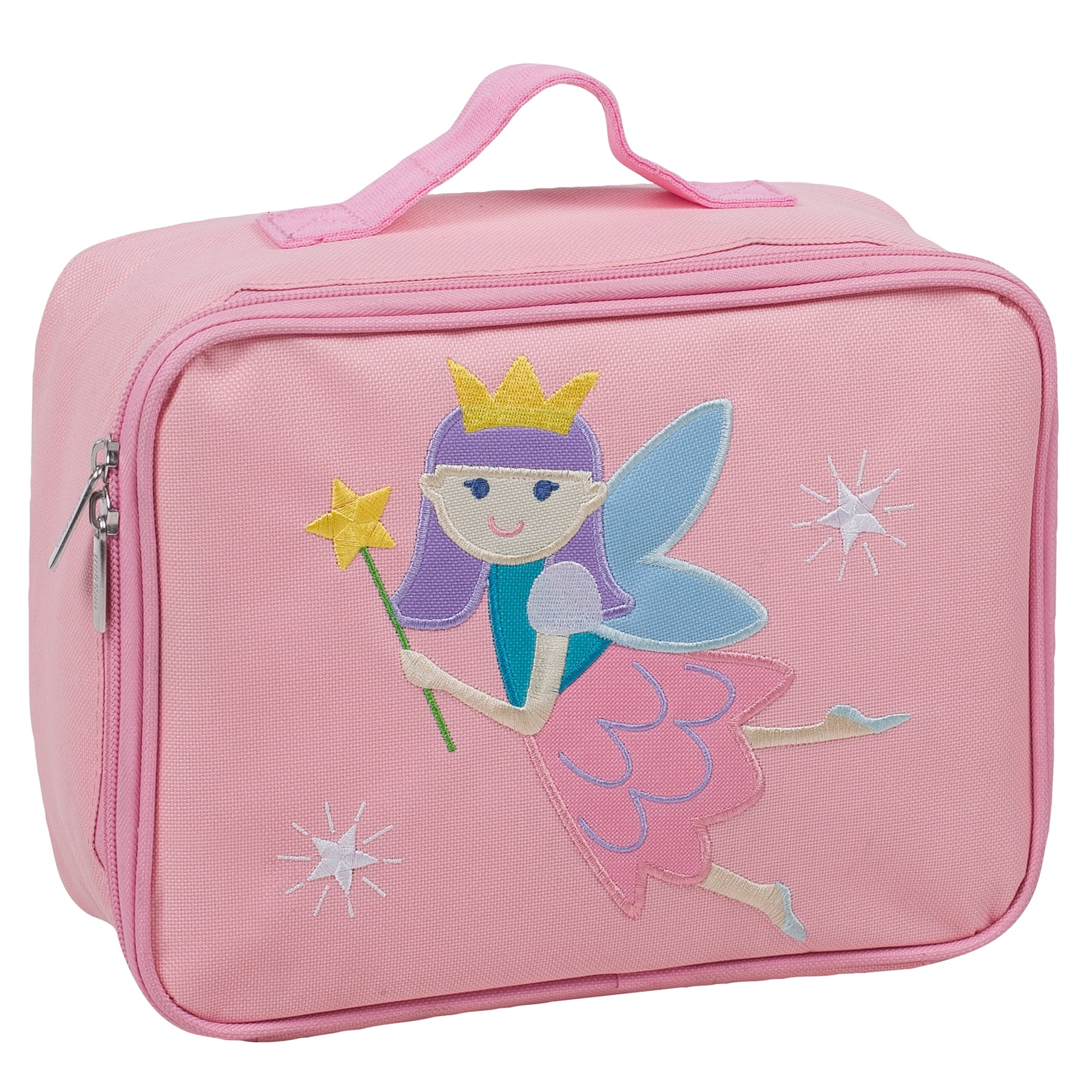Wildkin Kids Insulated Lunch Box, Bold Embroidered Design (Fairy ...