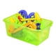 Storex Plastic Cubby Bin, Craft and Supply Storage for Kids, Candy ...
