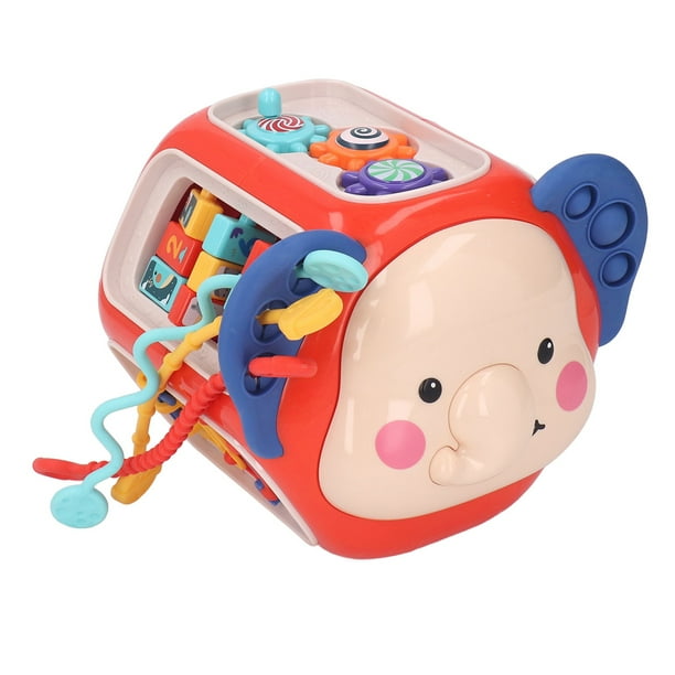 Cubo de juego de actividades para bebés, juguete de cubo de juegos de ...