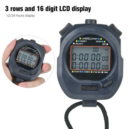 PC3830A ABS Sports Running Stopwatch Electronic Track And Field ...
