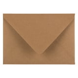 JAM A7 V, Flap Envelopes, 5.3x7.3, 25/Pack, Brown Kraft Recycled ...