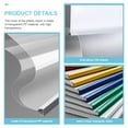 Arborister 10 Clear A4 Sliding Bar Binder Covers for Office Docs ...