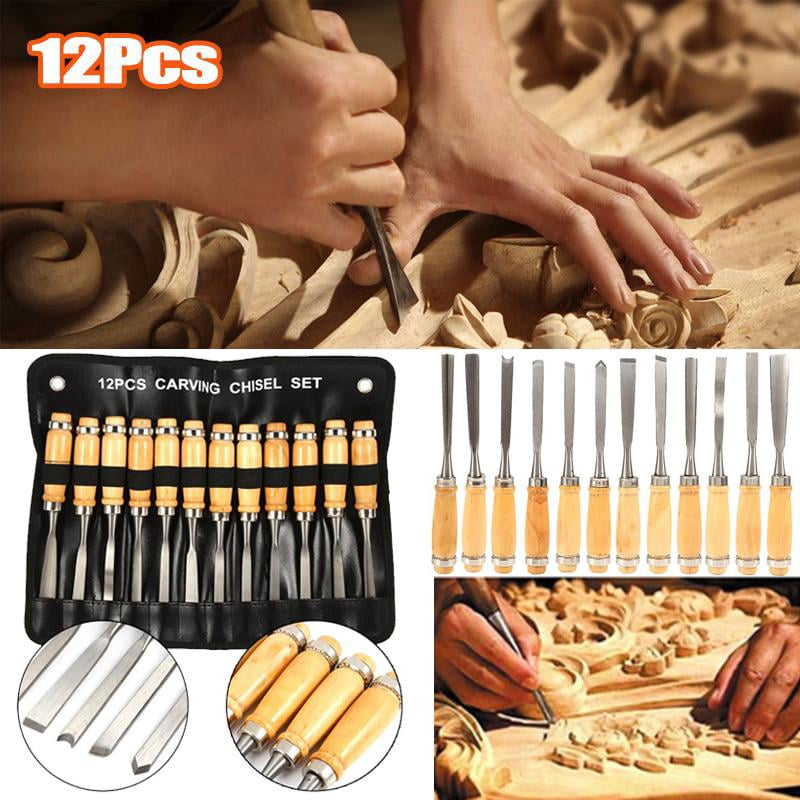 Yosoo Wood Carving Hand Chisel Set,12PCS Wood Carving Hand Chisel Set ...