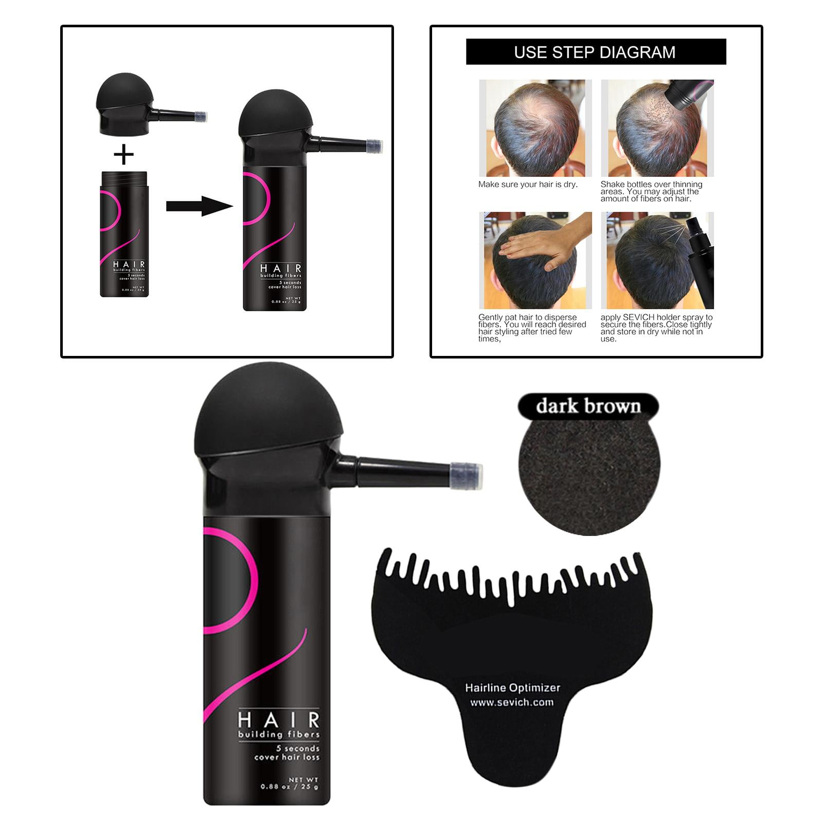 Click here for Beloving  Hair Fiber Applicator  Hairline Shadow R... prices