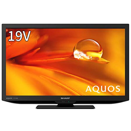 Sharp 19V LCD TV AQUOS HDTV External HDD Counterprogram recording ...