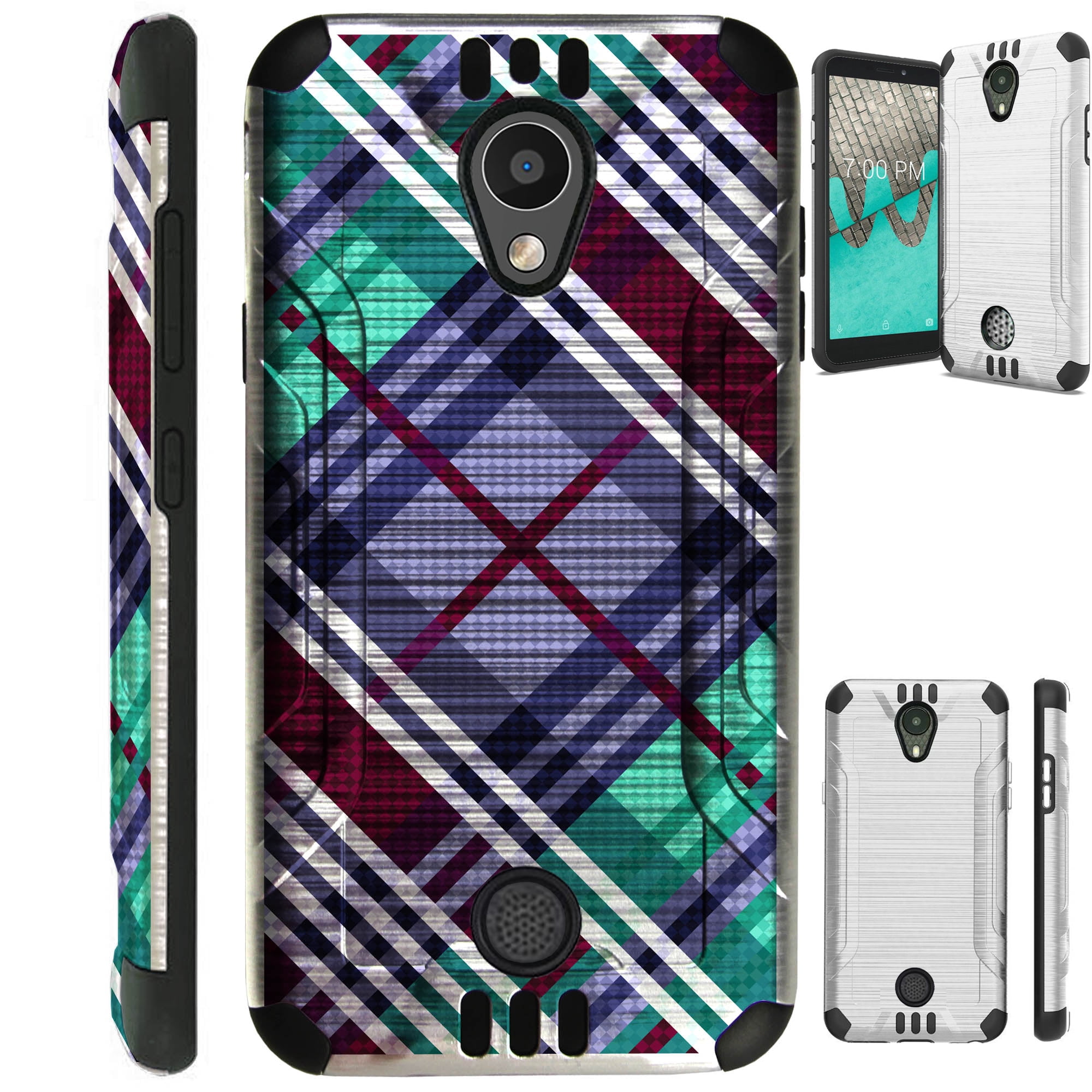 WORLD ACC Silver Guard Phone Case Compatible with Coolpad Legacy SR ...