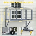COZIWOW Weatherproof Outdoor Cat Catio, Window Perch Hammock, Mesh Cage ...
