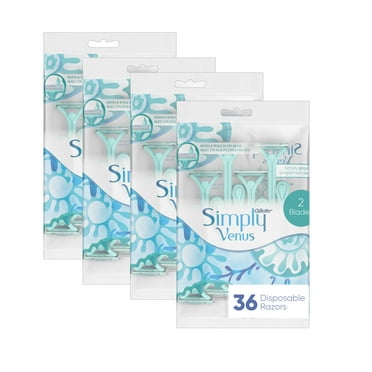 Joy Disposable Razors for Women, Rainbow Pack, 4 Razors - Walmart.com