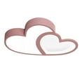 Acrylic Heart-shape Ceiling Fixture Bedroom Pendant Lamp Kids Room Lamp ...