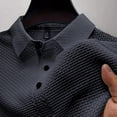 Breeze Breeze Polo Shirts for Men Big and Tall Textured Short Sleeve T ...